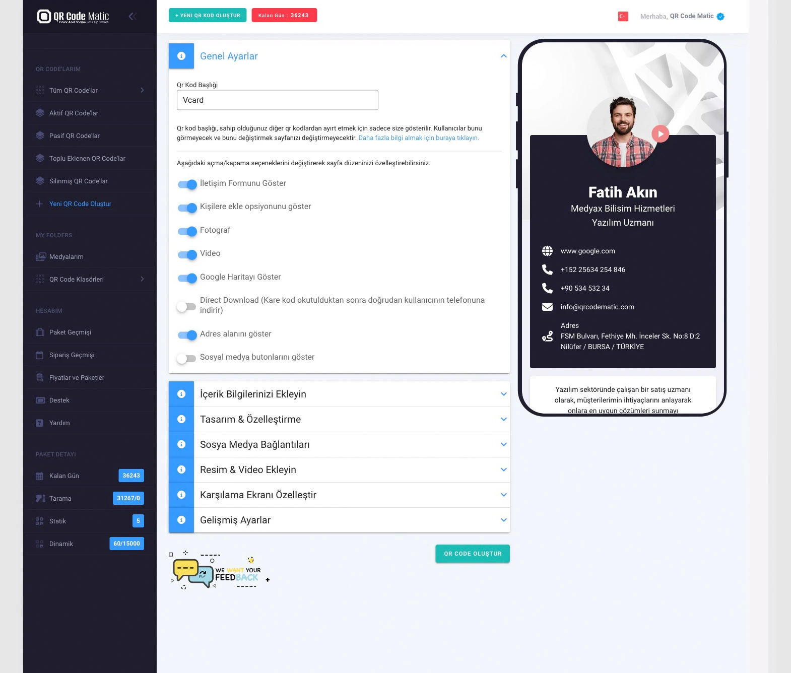 QR Code Matic | Poster QR Codes