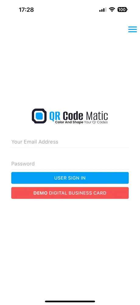 Dynamic QR Code Digital Business Card
